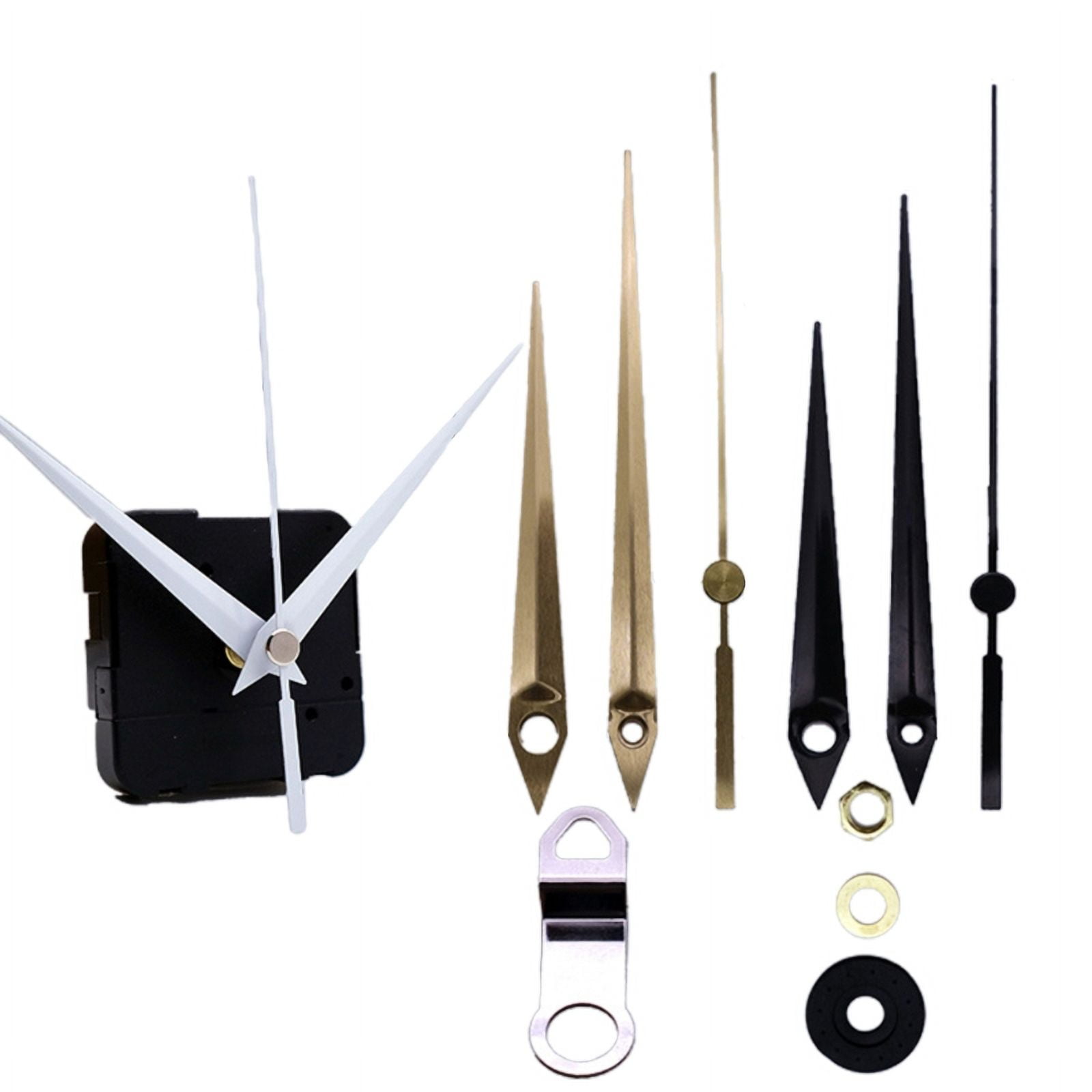 Qisuw DIY Go Backwards Time Clock Movement Accessory Kit Hand Repairing ...
