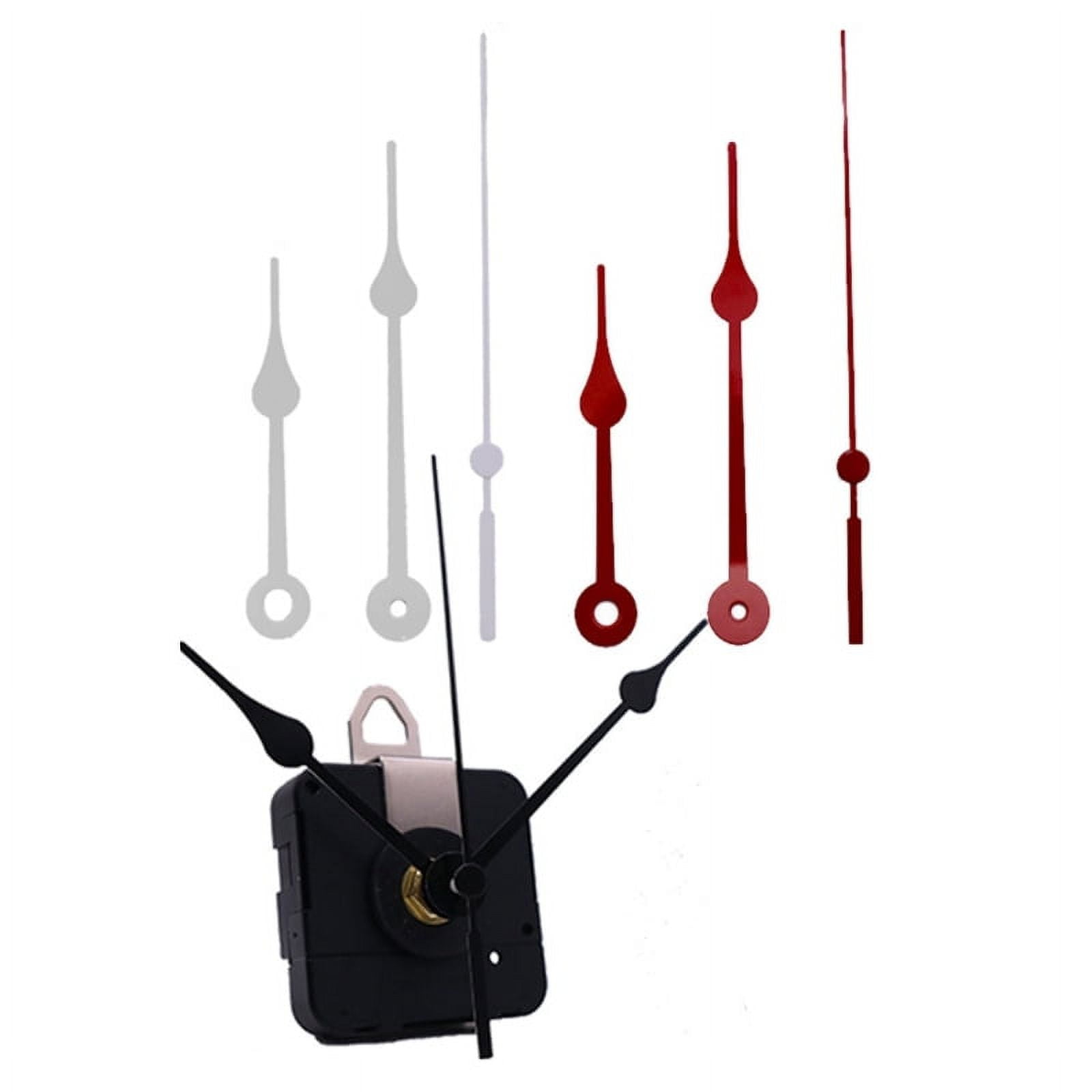 Qisuw DIY Go Backwards Time Clock Movement Accessory Kit Hand Repairing ...