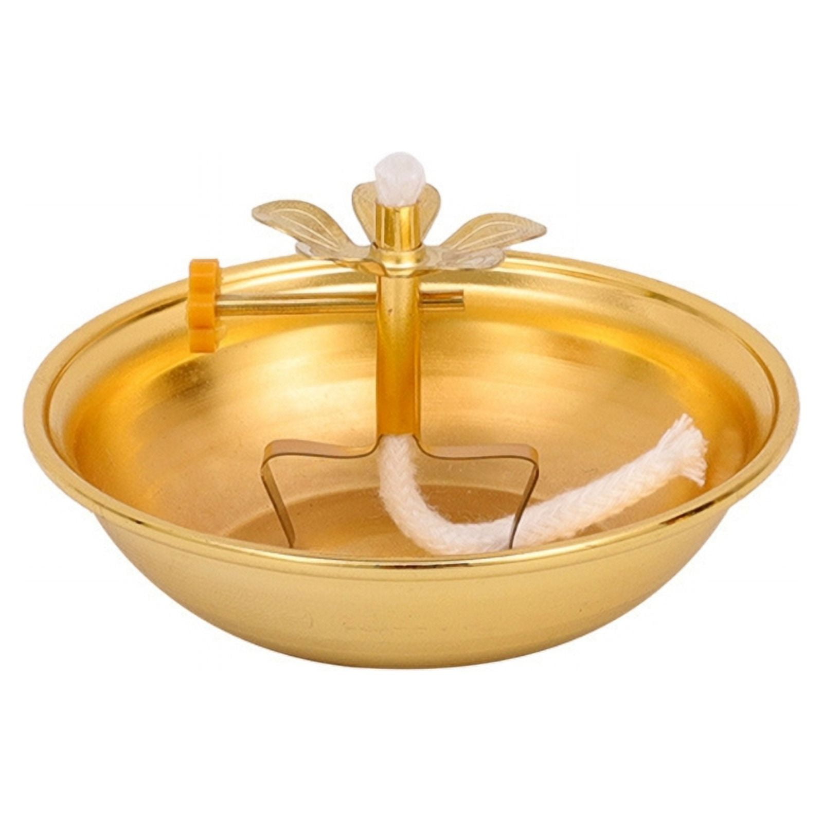 Qisuw Dimmable Lamp Holder Alloy Oil Lamp Dish Cooking Oil Lamp Butter ...