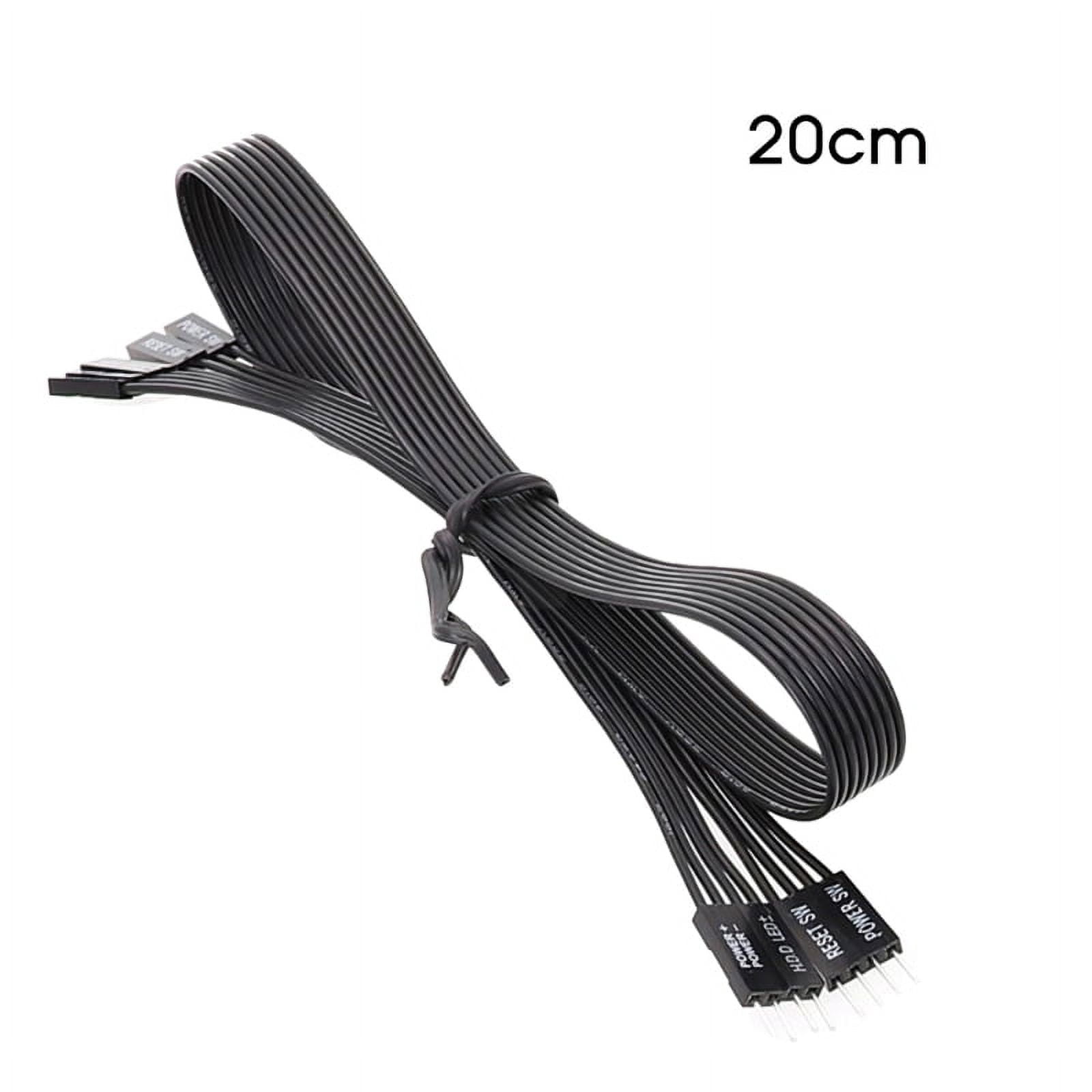 Qisuw DuPont-2.54 Male and Female E*tension Line for LED/PLED/Reset SW ...