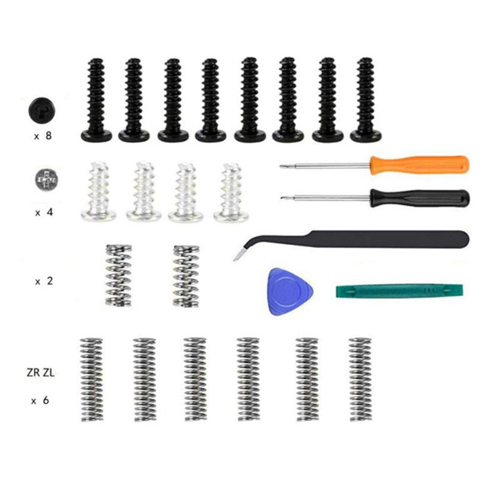Qisuw Full Set Screw Mount Replacement Kit Game Accessories with ...