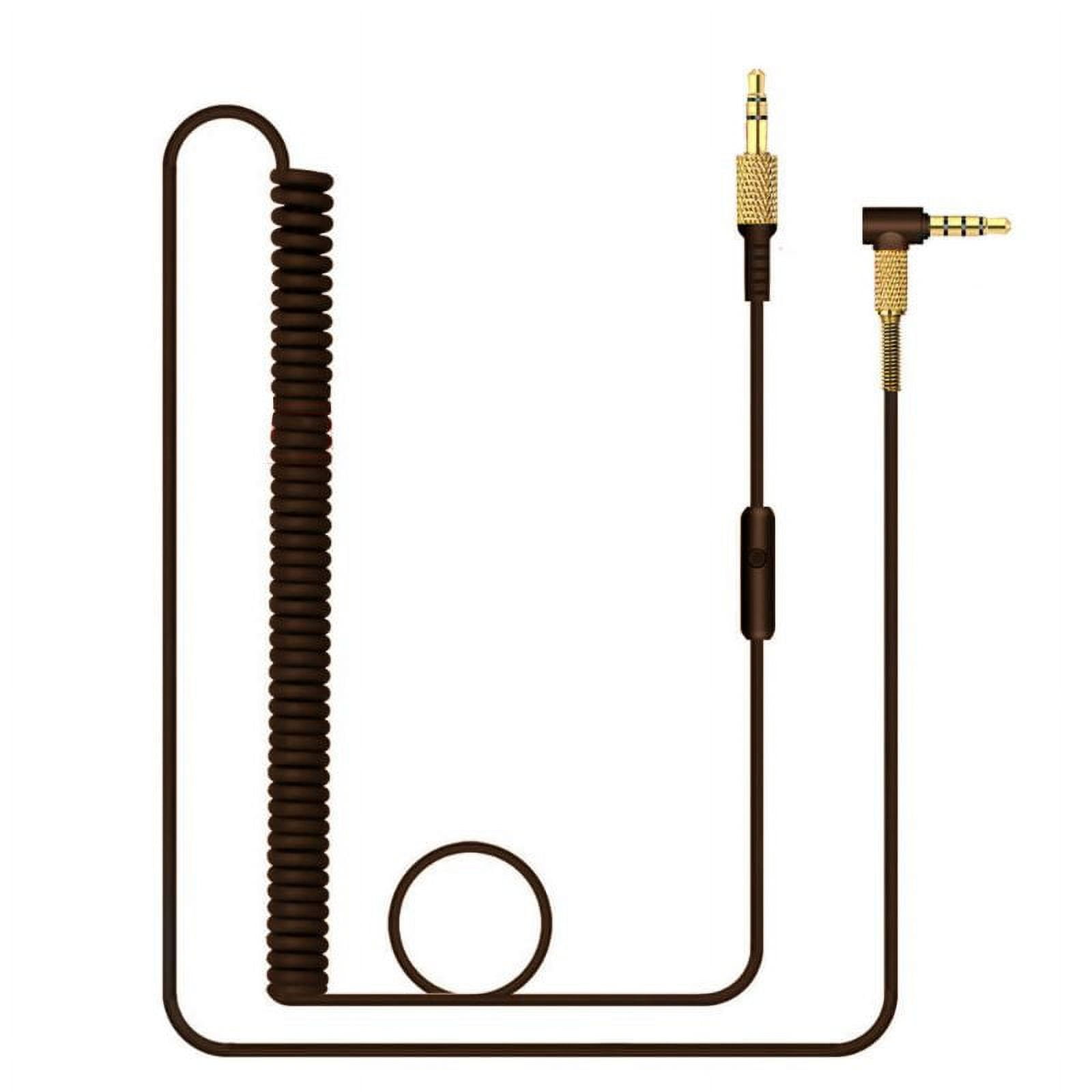 Qisuw Gaming Headset Cable Headset Cord Extension with Single Button ...