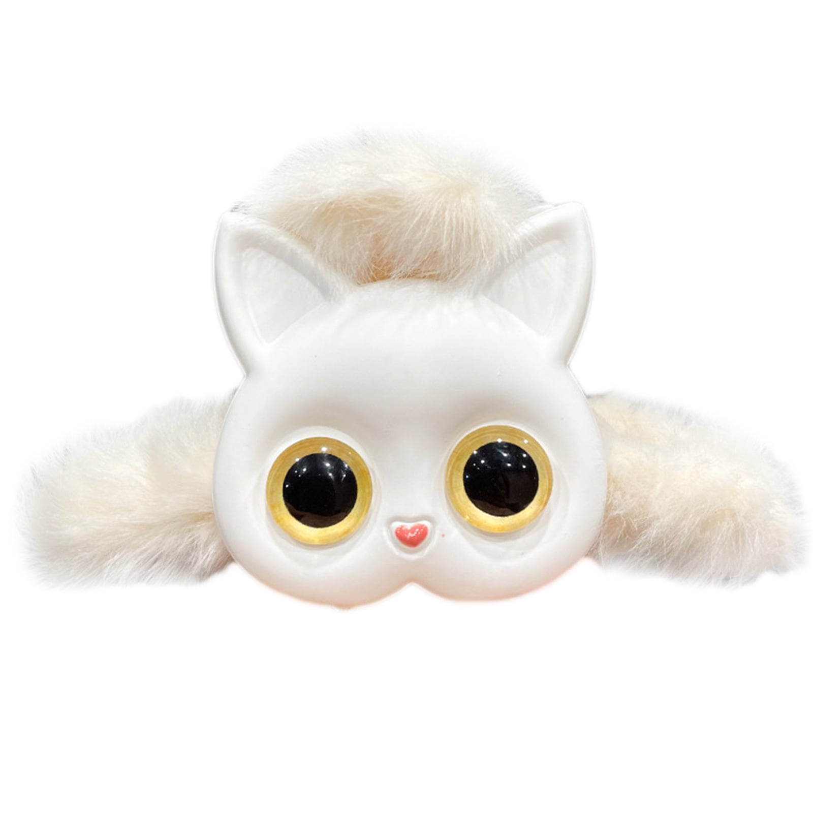 Qisuw Large Plush Hair Claw Clips with Cartoon Elements Decors Jaw Hair ...