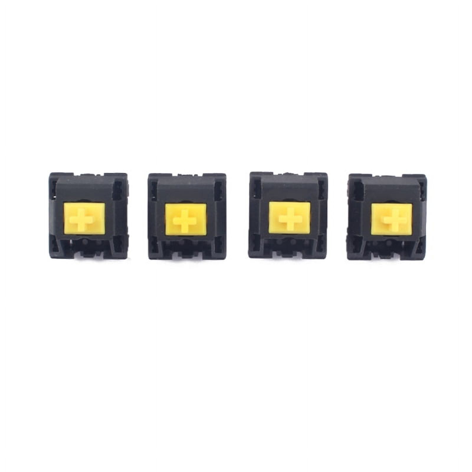 Qisuw Mechanical Keyboard Axis Switch RGB Yellow Switches forRazer ...