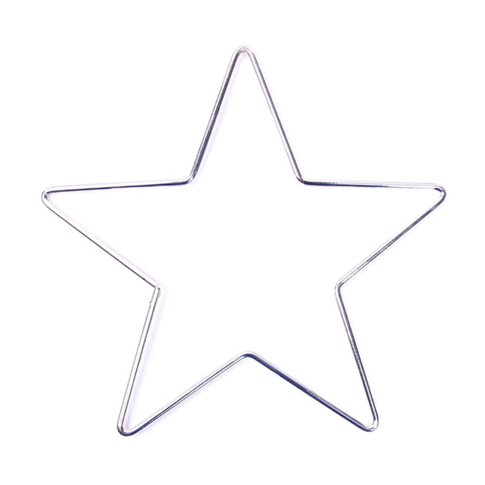 Qisuw Metal Floral Hoops Star Wreath Macrame Rings Dream Catcher ...