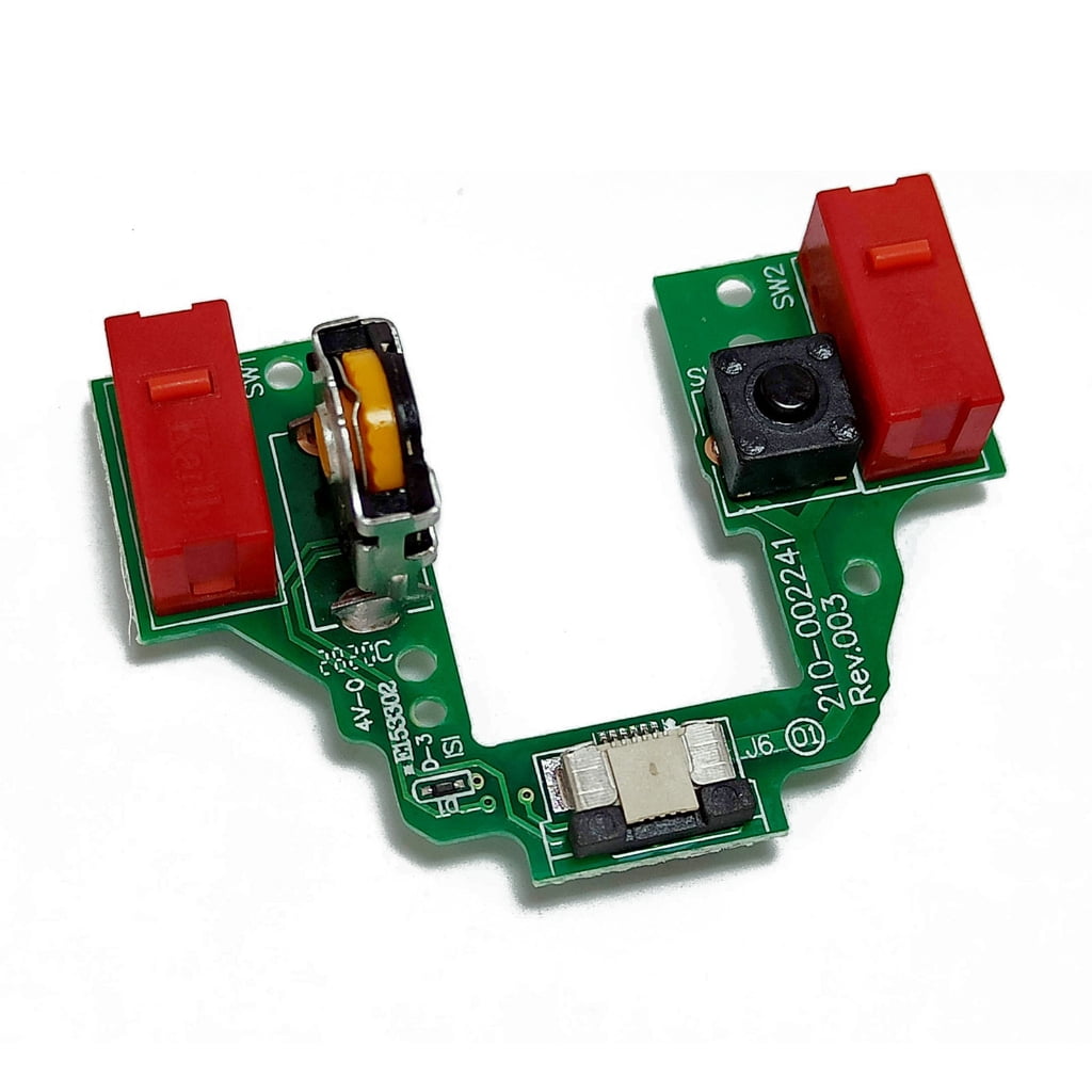 Qisuw Mice Upper Motherboard Button Board Micro Switch Replacement ...