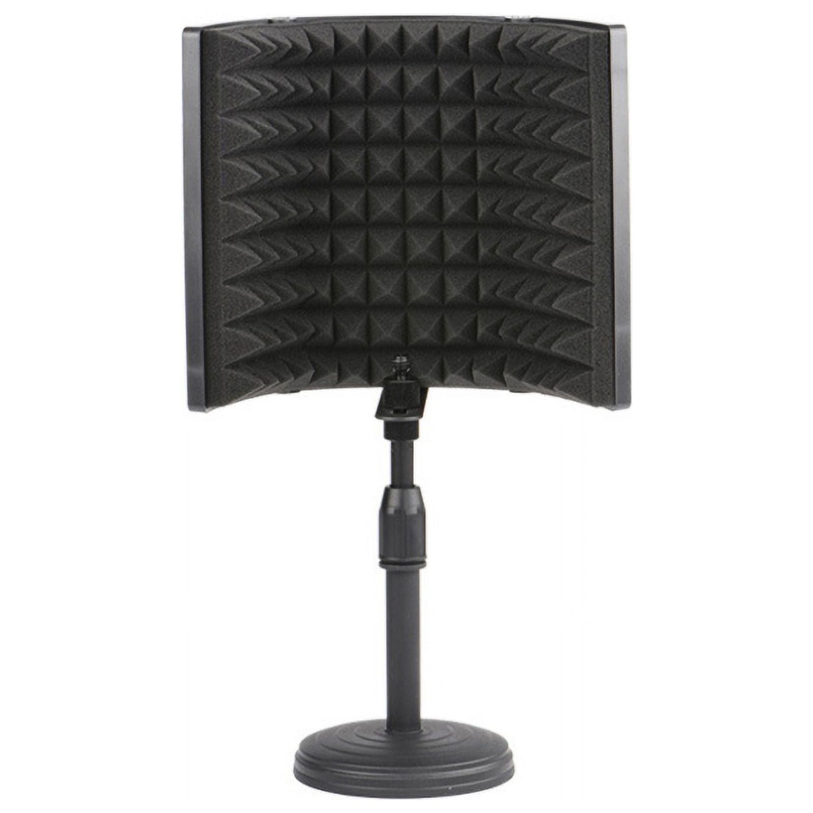 Qisuw Microphone Isolation Shield Reflector for Condenser Microphone ...