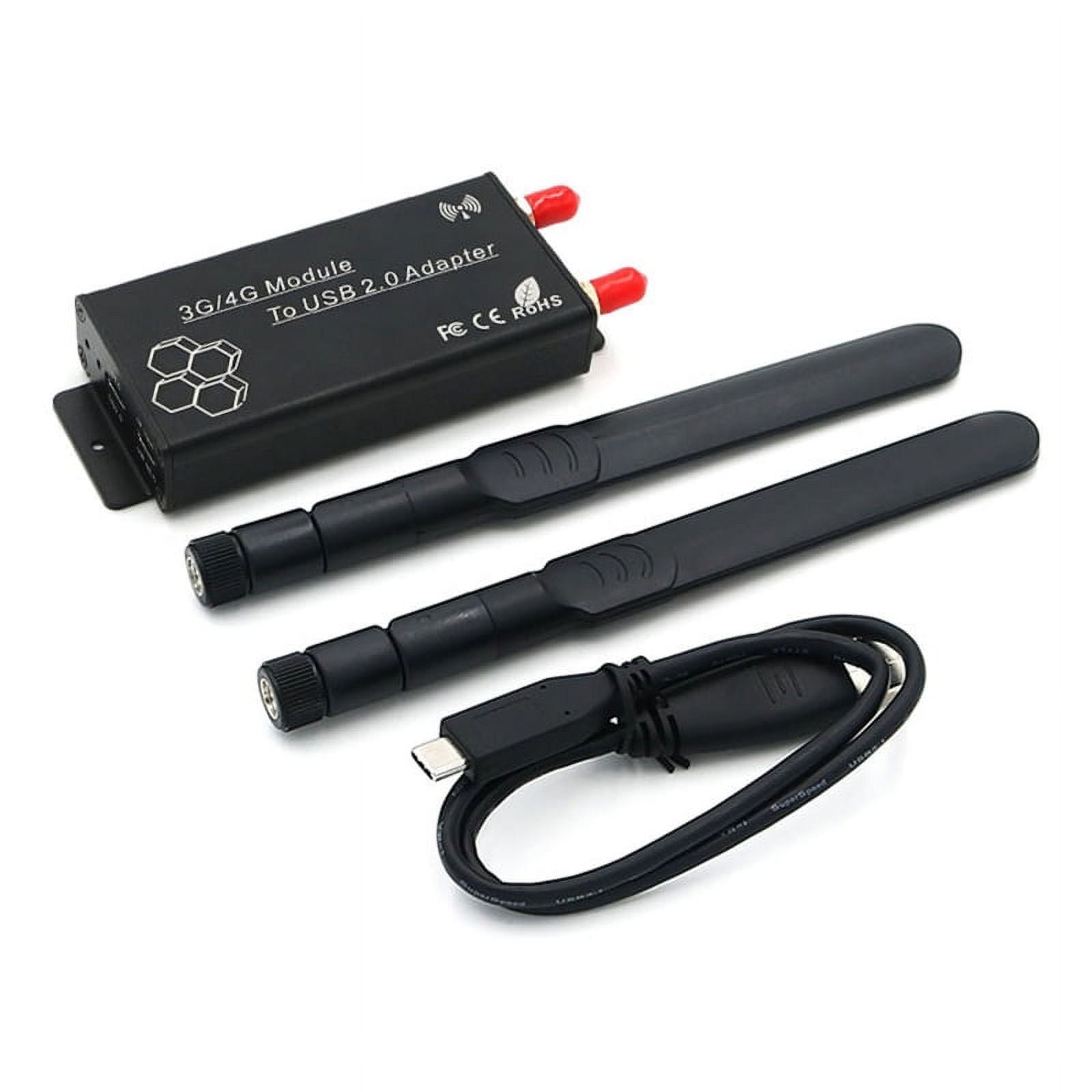 Qisuw Mini PCI-E to USB 2.0 Adapter with SIM Card Slot SIM 6 Pin 8 Pin ...