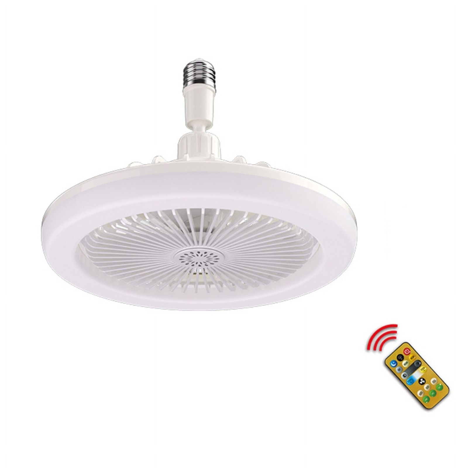 Qisuw Modern Ceiling Fan with Light Remote Control LED Ceiling Fan ...