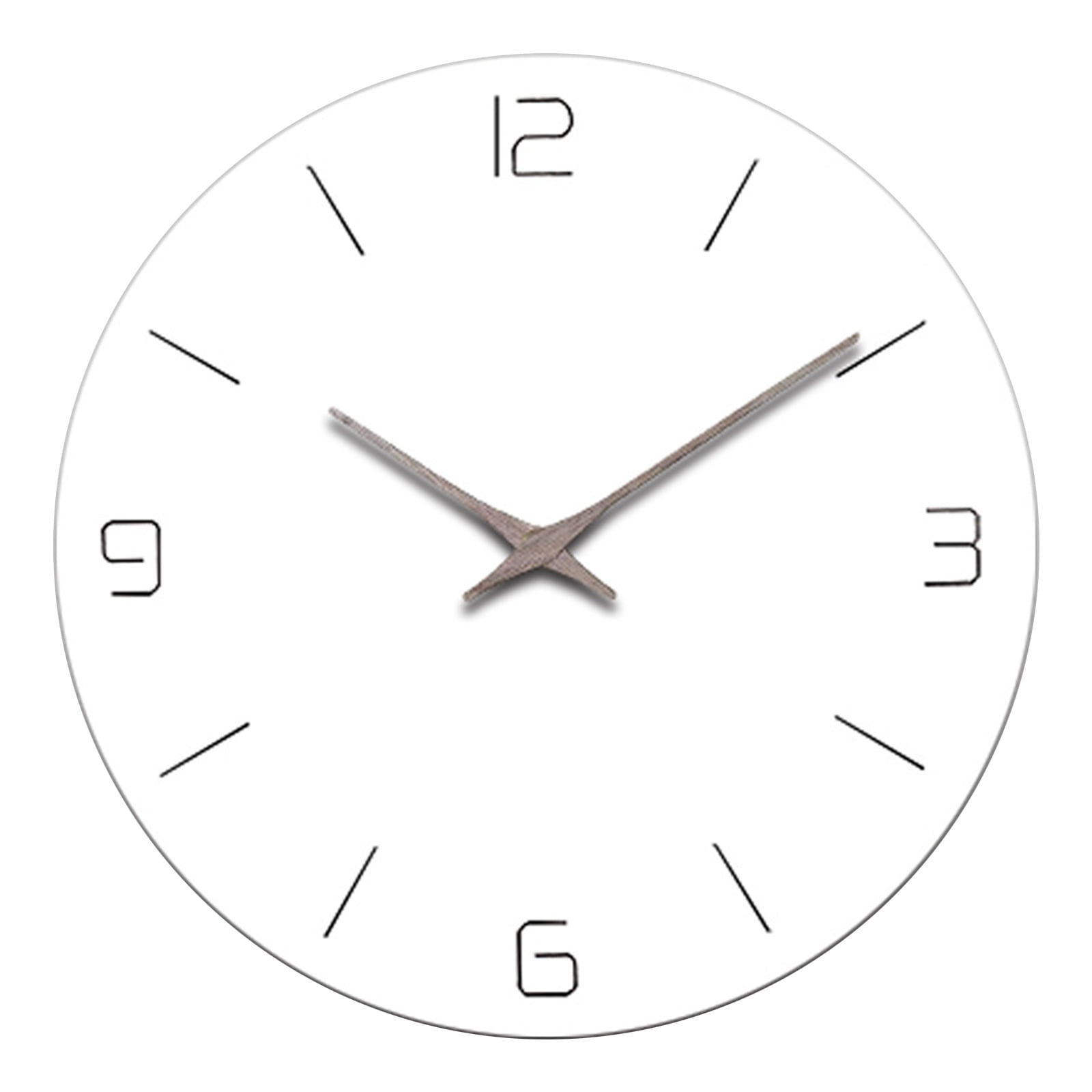 Qisuw Nordic Style Fashion Simple Silent Wall Clocks for Home ...