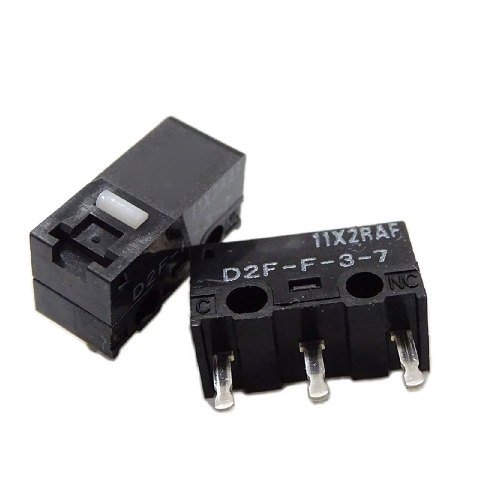 Qisuw Original D2FC Mouse Microswitch D2F-F-3-7 Limit Switches ...