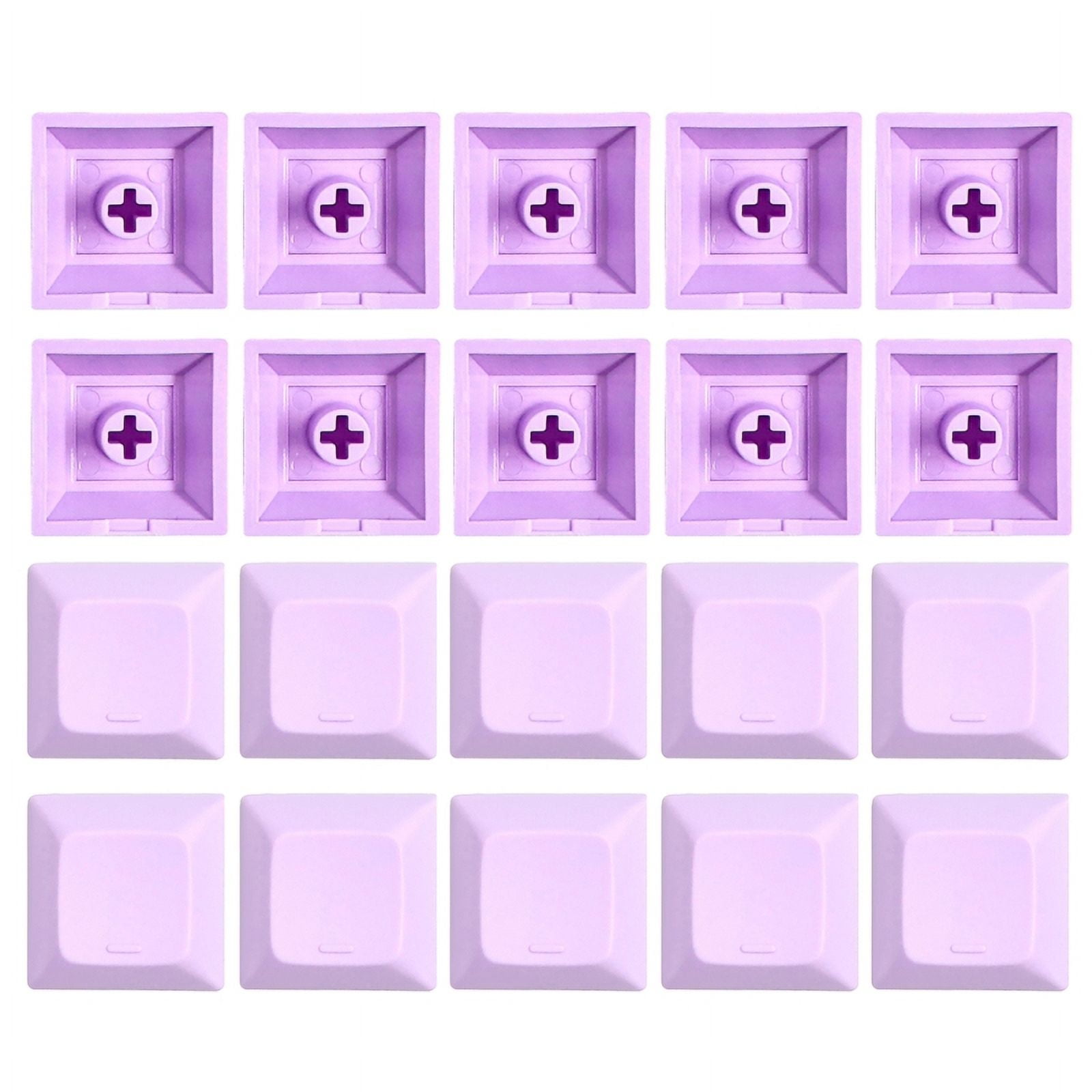 Qisuw PBT Keycaps DSA 1u Blank Printed Keycaps For Gaming Mechanical ...