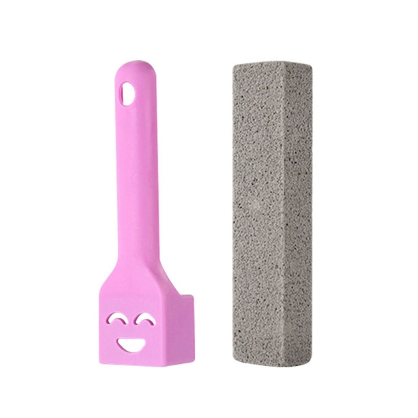 Qisuw Pumice Stone for Cleaning Toilet Bowl with Handle Pumice Stick ...