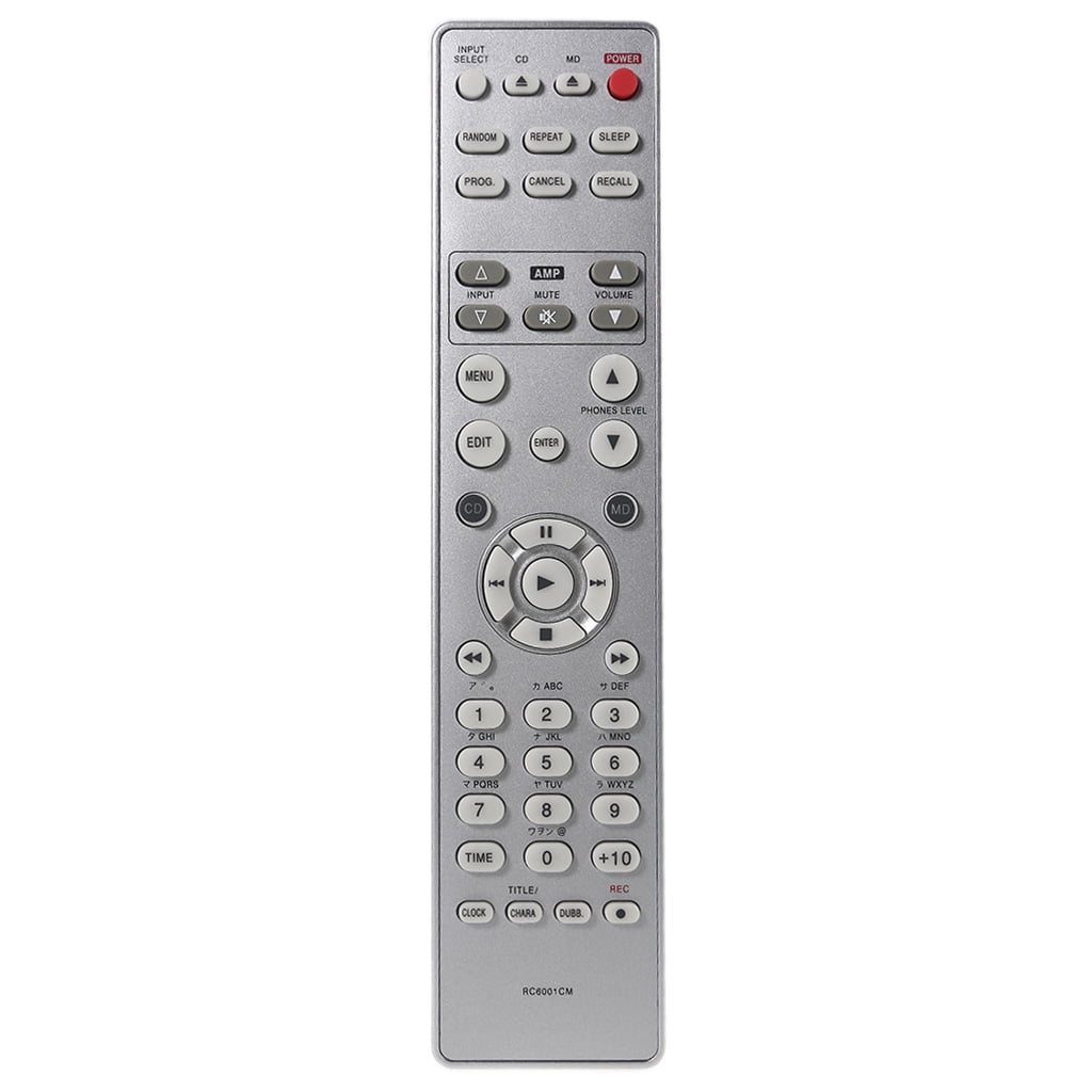 Qisuw RC6001CM MD CD Player Remote Control New for MARANTZ, CD19, CD50 ...