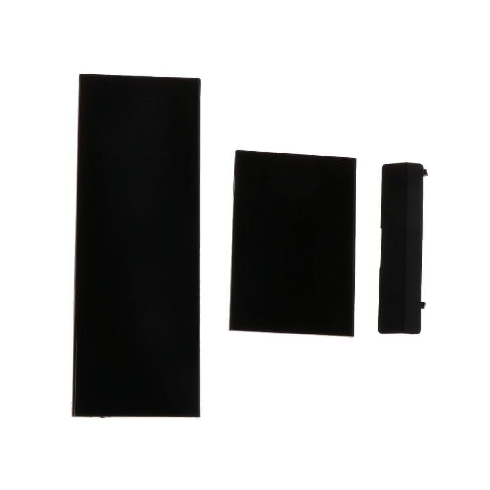 Qisuw Replacement Memeory Card Door Slot Cover Lid 3 Parts Door Covers ...