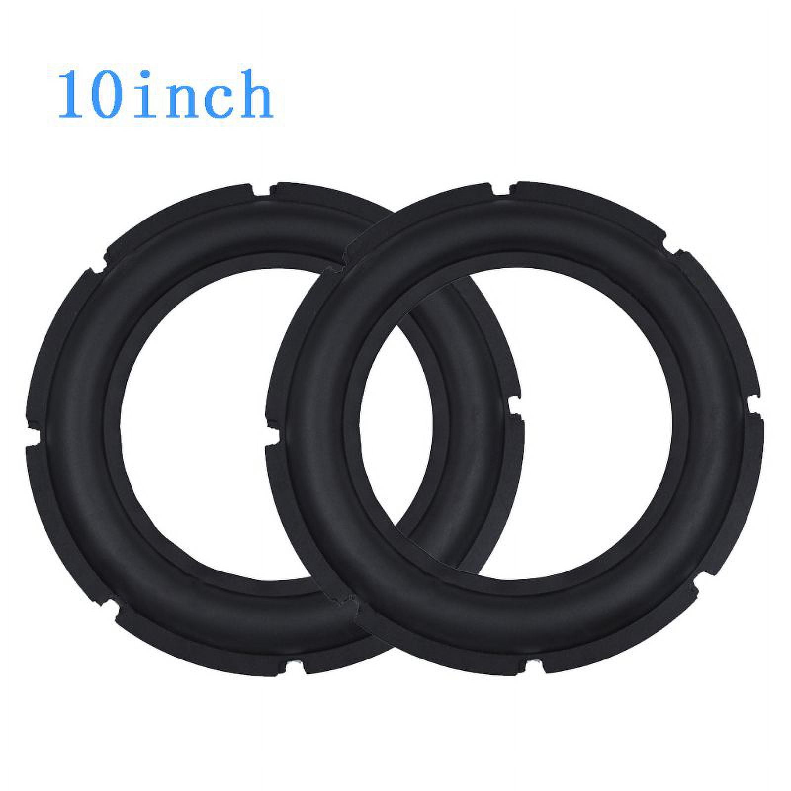Qisuw Rubber Speaker Foam Edge Surround Rings Replacement Parts for ...