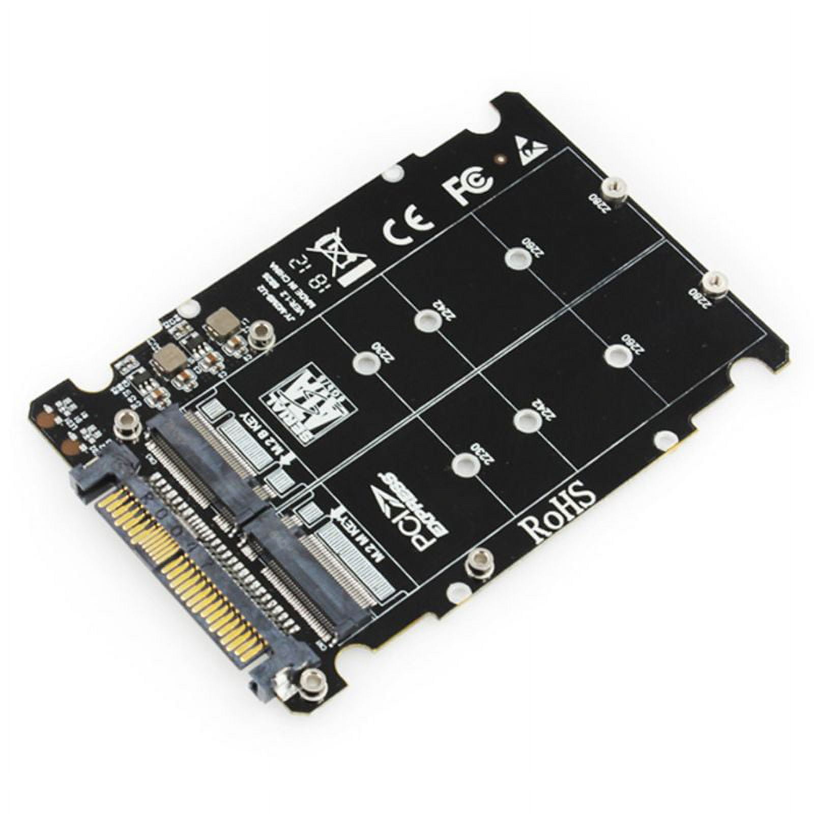 Qisuw SSD Adapter for M.2 SSD to U.2 Adapter for M.2 NVMe for Key B/for ...