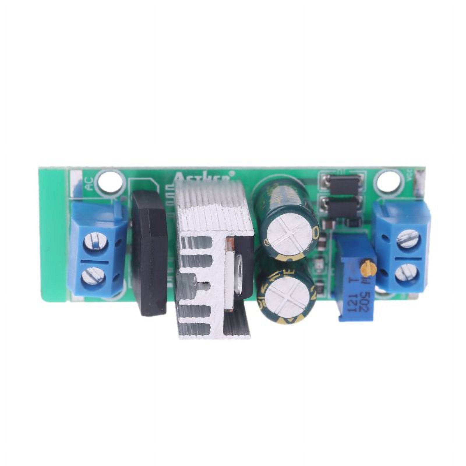 Qisuw Suite LM317 Module Adjustable Power Supply Regulated Plate ...