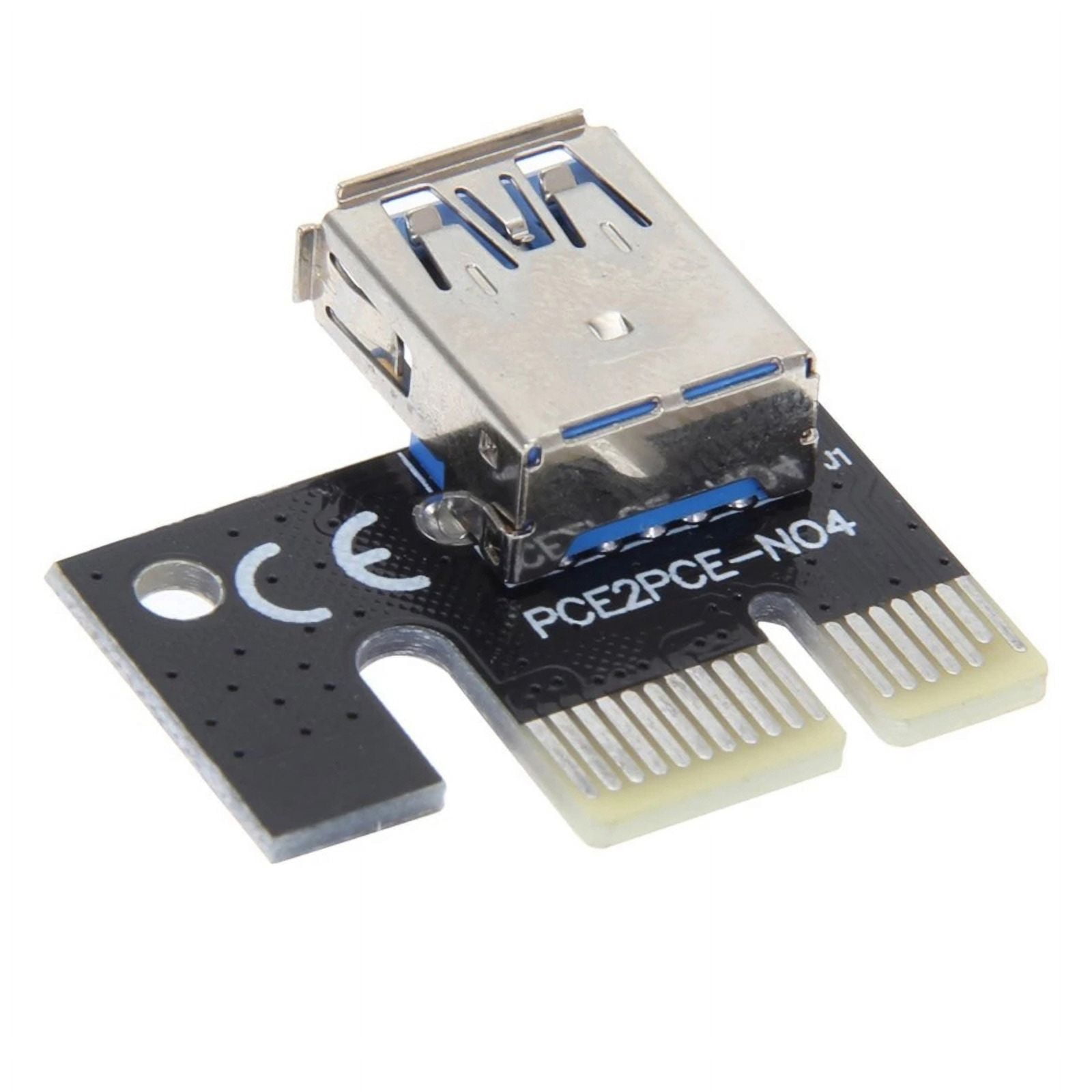 Qisuw USB3.0 to Pci-e 1* Small Card PCIE 1* to16* Adapter Card Graphics ...