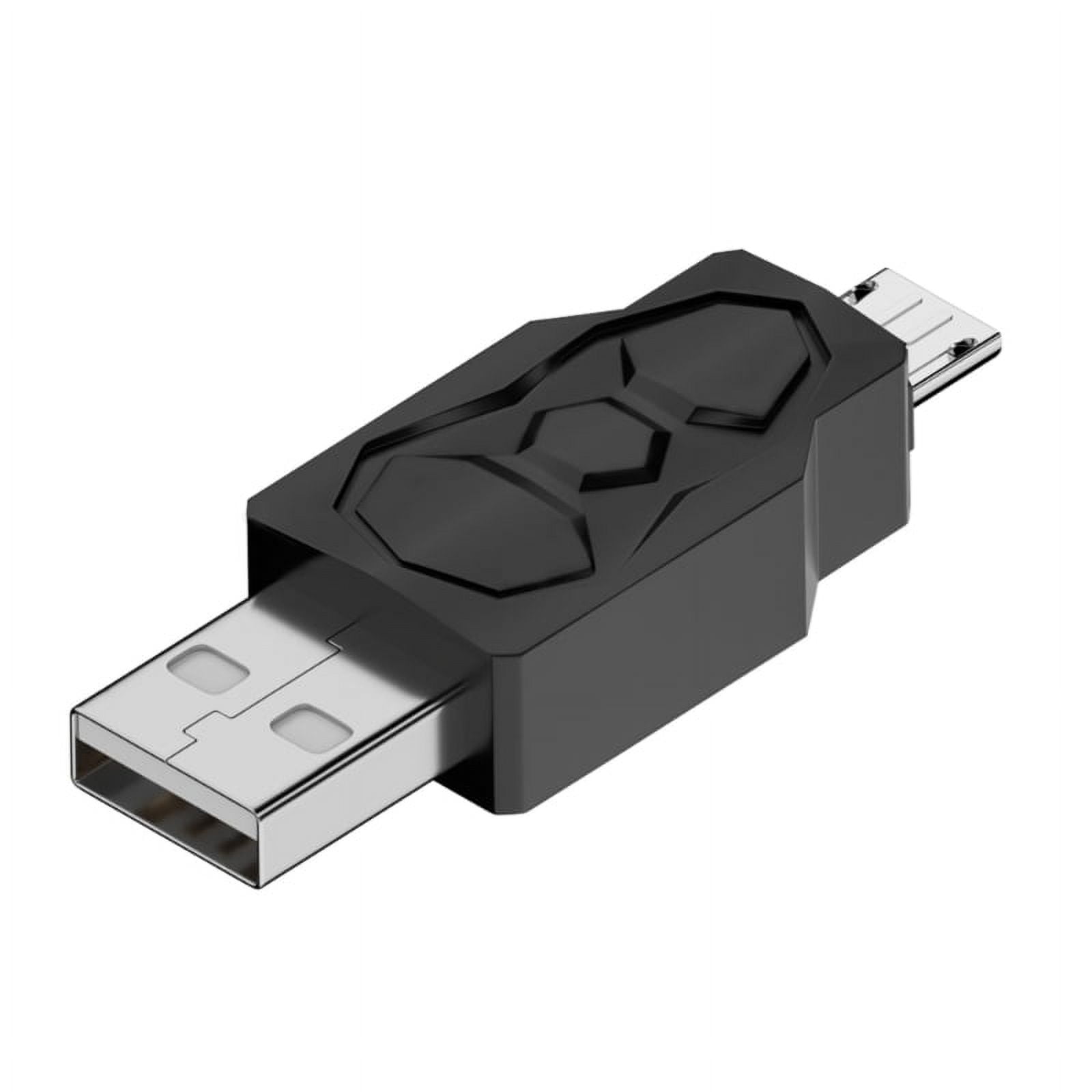 Qisuw Usb to Micro USB Adapter Female Male Micro to Mini USB Converter ...