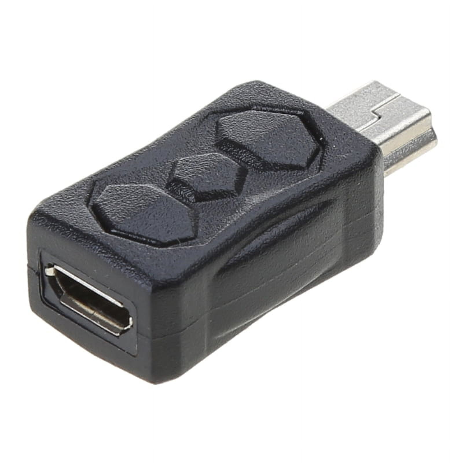Qisuw Usb to Micro USB Adapter Female Male Micro to Mini USB Converter ...