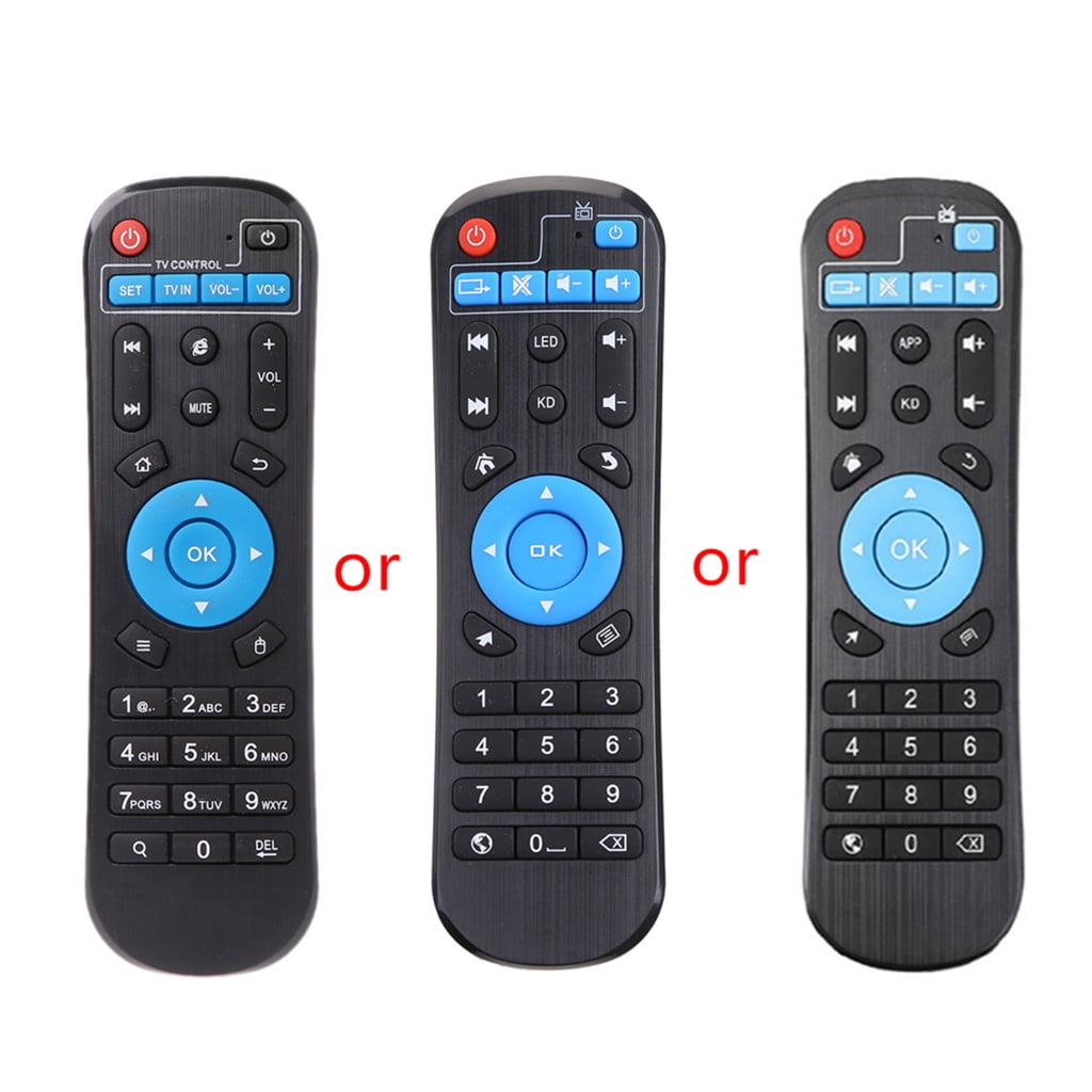 Qisuw remote control for tv box replacement contorller for T95 HK1 MX10 ...