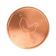 Qiulaii Copper Bird Bath Disc Cleaner, Easy to Use Water Cleaning Disk ...