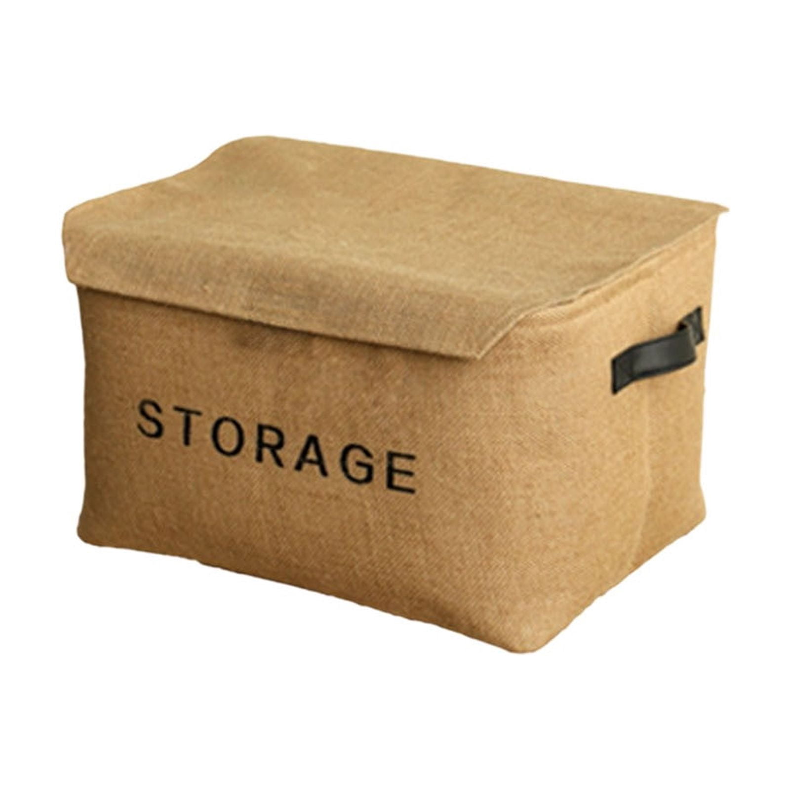 Qiulaii Foldable Storage Bin with Handle with or without Lid for ...