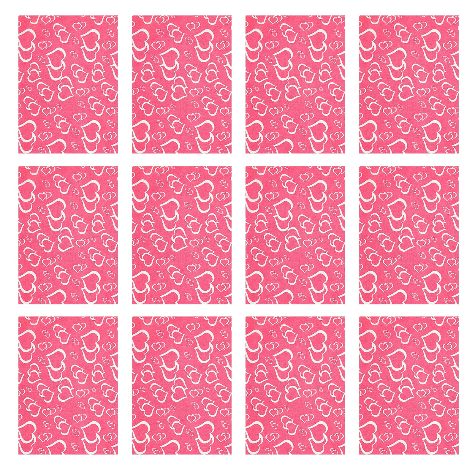 Qius 1000PCS Valentine Candy Wrappers Party Dessert Packing Paper ...