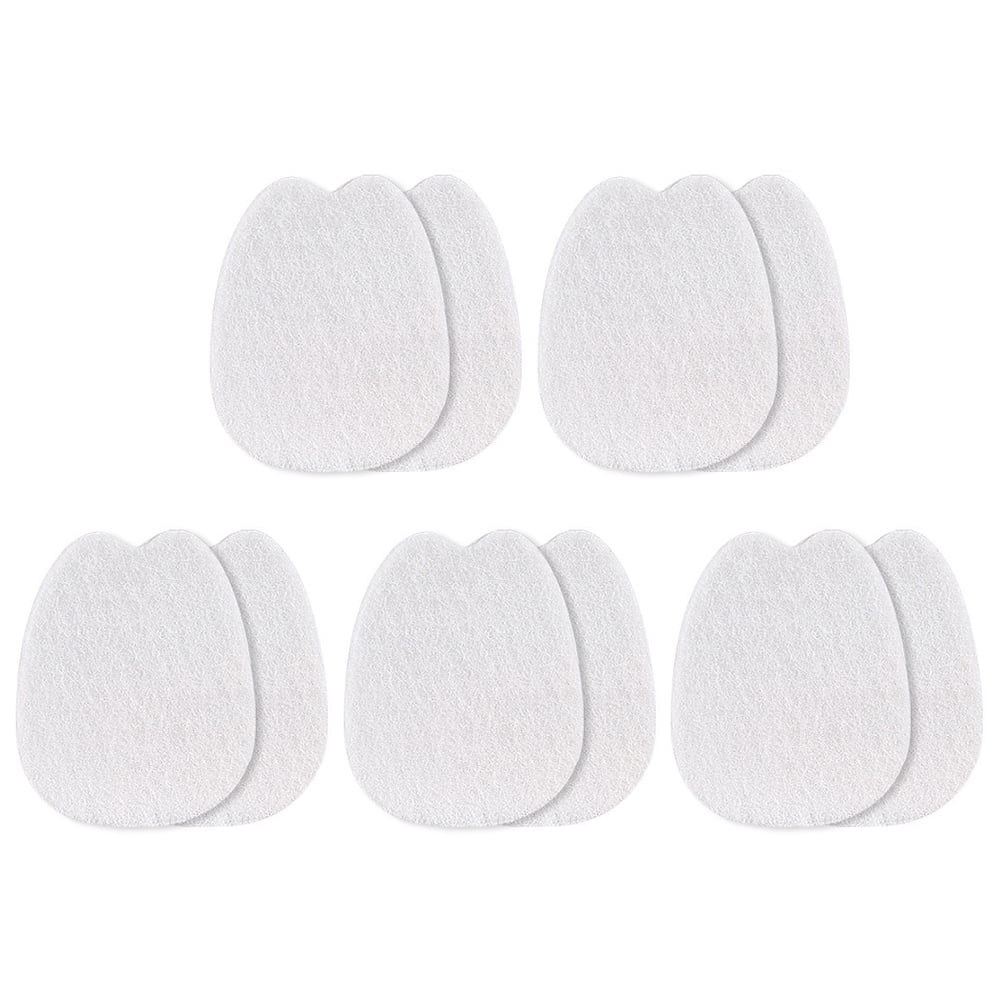 Qiushaoyue 10 pcs Felt Metatarsal Feet Pads Ball of Foot Cushion ...