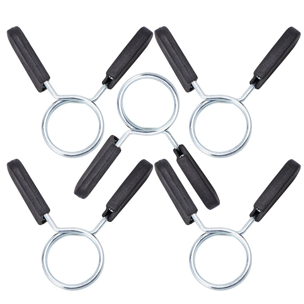 Qiushaoyue 10Pcs 30mm Dumbbell Barbell Clamps Spring Clip Collars for ...
