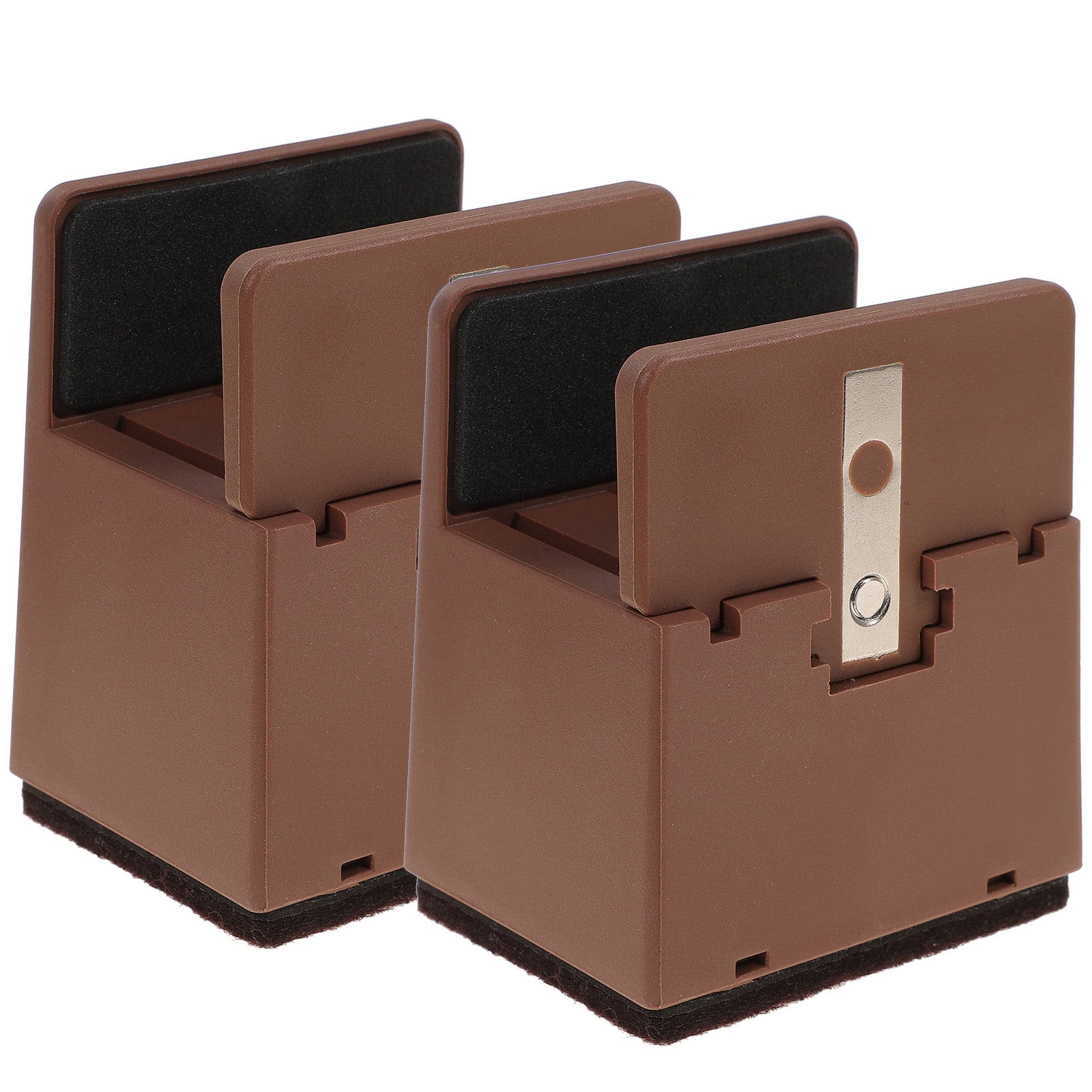 Qiushaoyue 2pcs Bed Risers Adjustable Furniture Risers Table Heightened ...