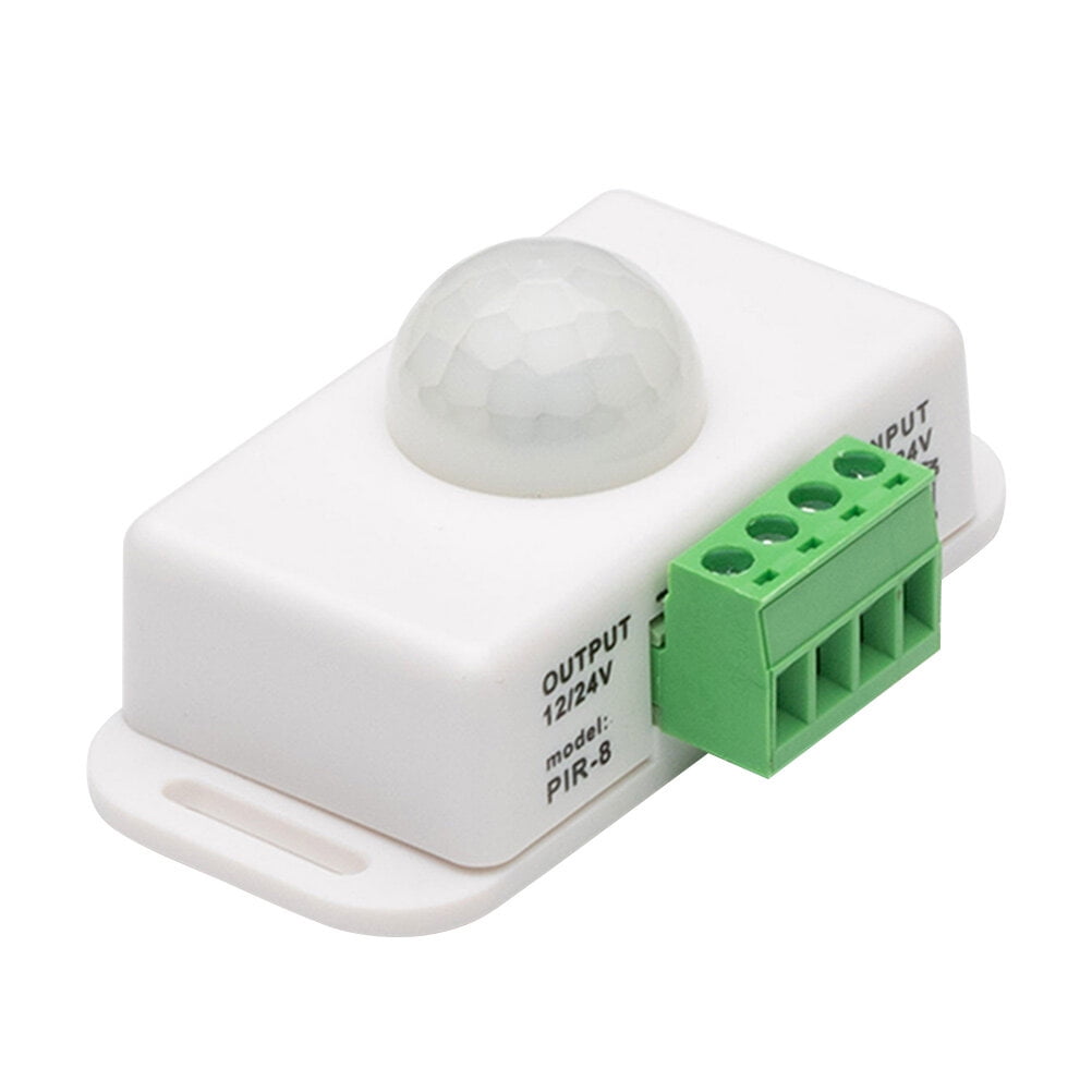 Qiushaoyue Infrared Sensor DC 12-24V Motion Light Switch Timing PIR ...