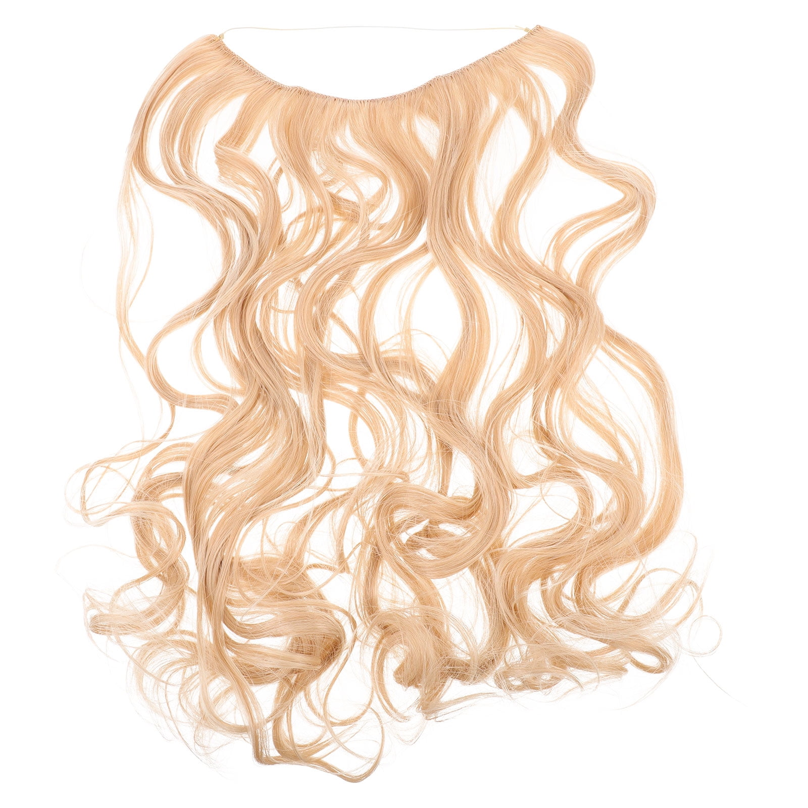 Qiushaoyue Long Hair Extensions Wavy Hair Extensions Human Wig Hair ...