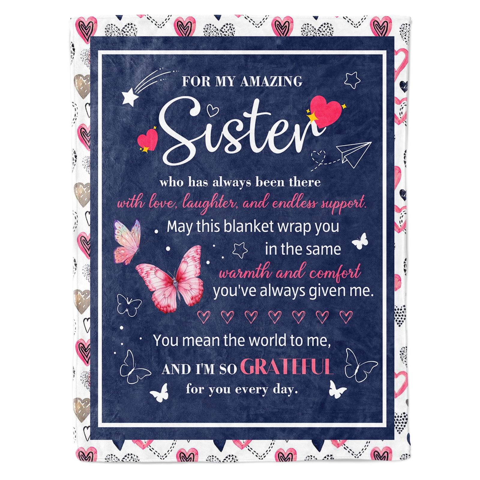 Qiushi Sister Gifts from Sis, Sisters Birthday Gift Idea, Best Sister ...