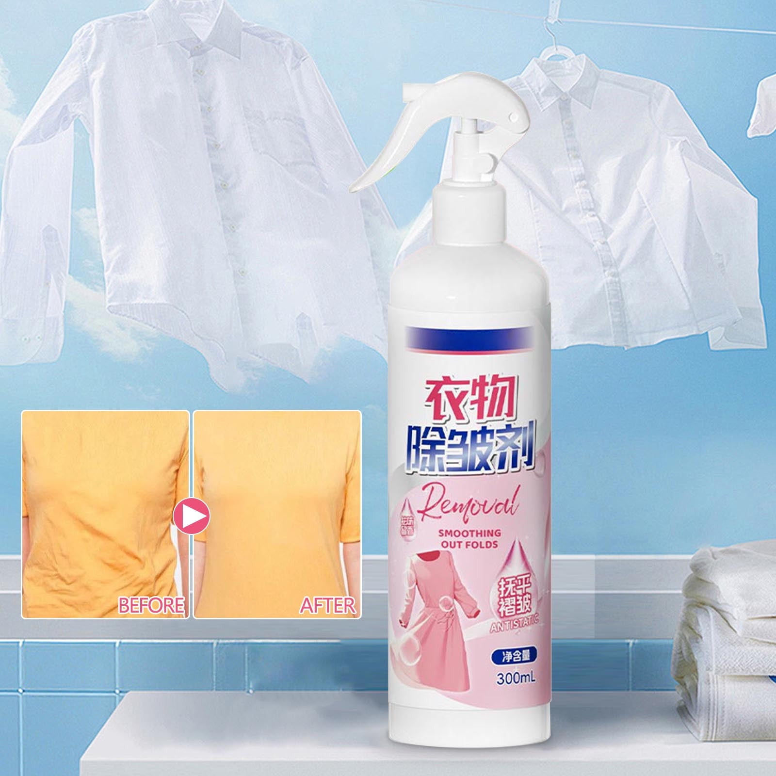 Qiweii 10.14 Ounce No Iron Wrinkle Remover Spray，Fabric Freshener for ...