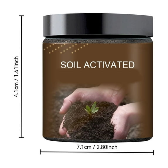 Qiweii 100g Soil Activator and Loosener，Soil Conditioner for Preventing ...