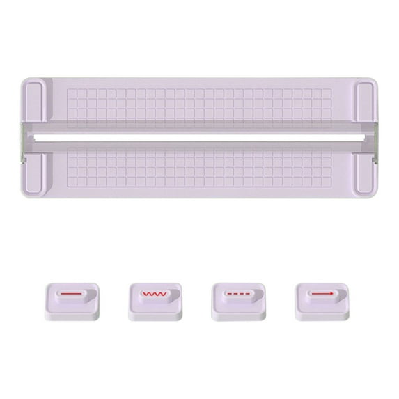 Qiweii 4 In 1 Small Paper Trimmer Cutter，Precision Paper Cutting Tool ...