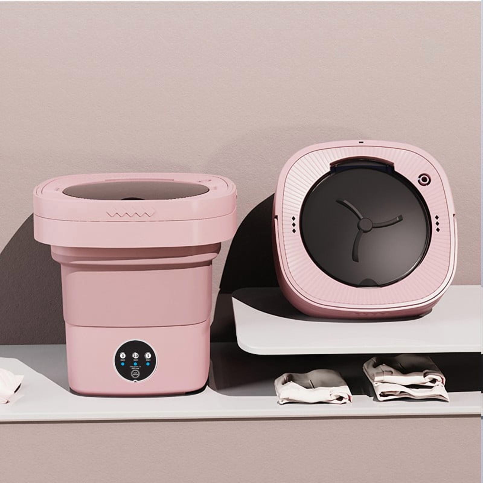 Qiweii 7L Portable Integrated Washing Machine,Compact Washer for ...