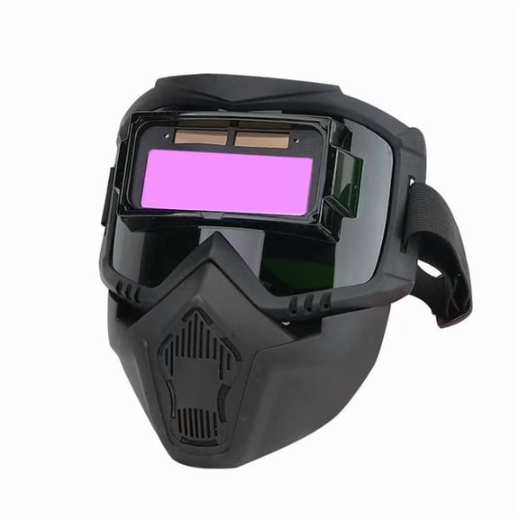 Auto Darkening Welding Helmet, Photoelectric Face Mask, Head Mounted ...