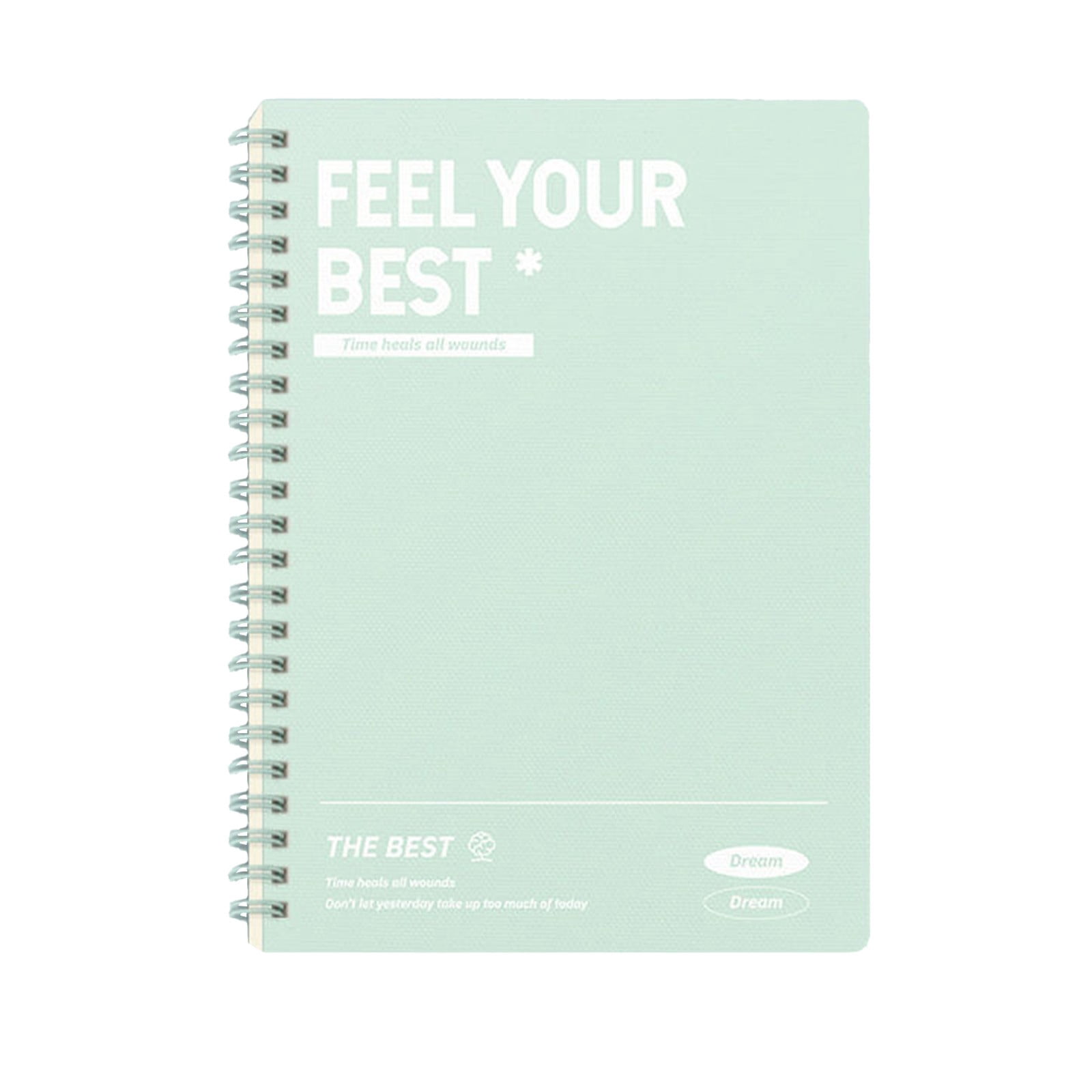 Qiweii B5 Thick Coil Bound Lined Notebook，Heavy Duty Journal for Note ...