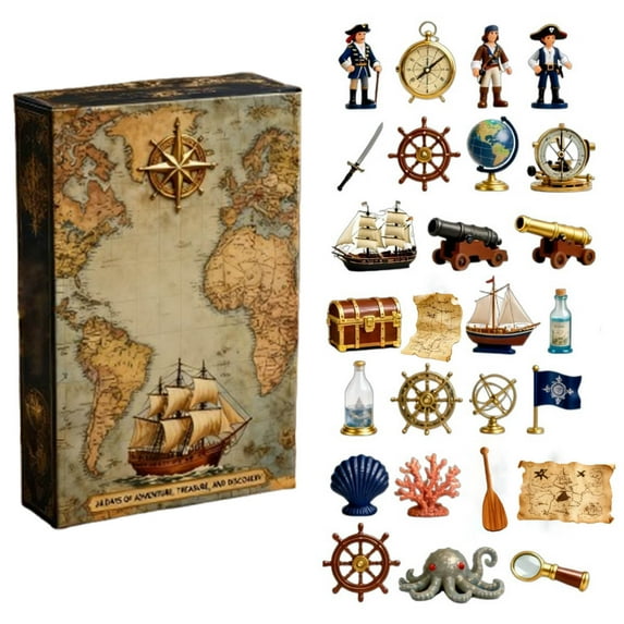 Qiweii Collector’s Advent Calendar, Countdown Calendar for Holiday and ...