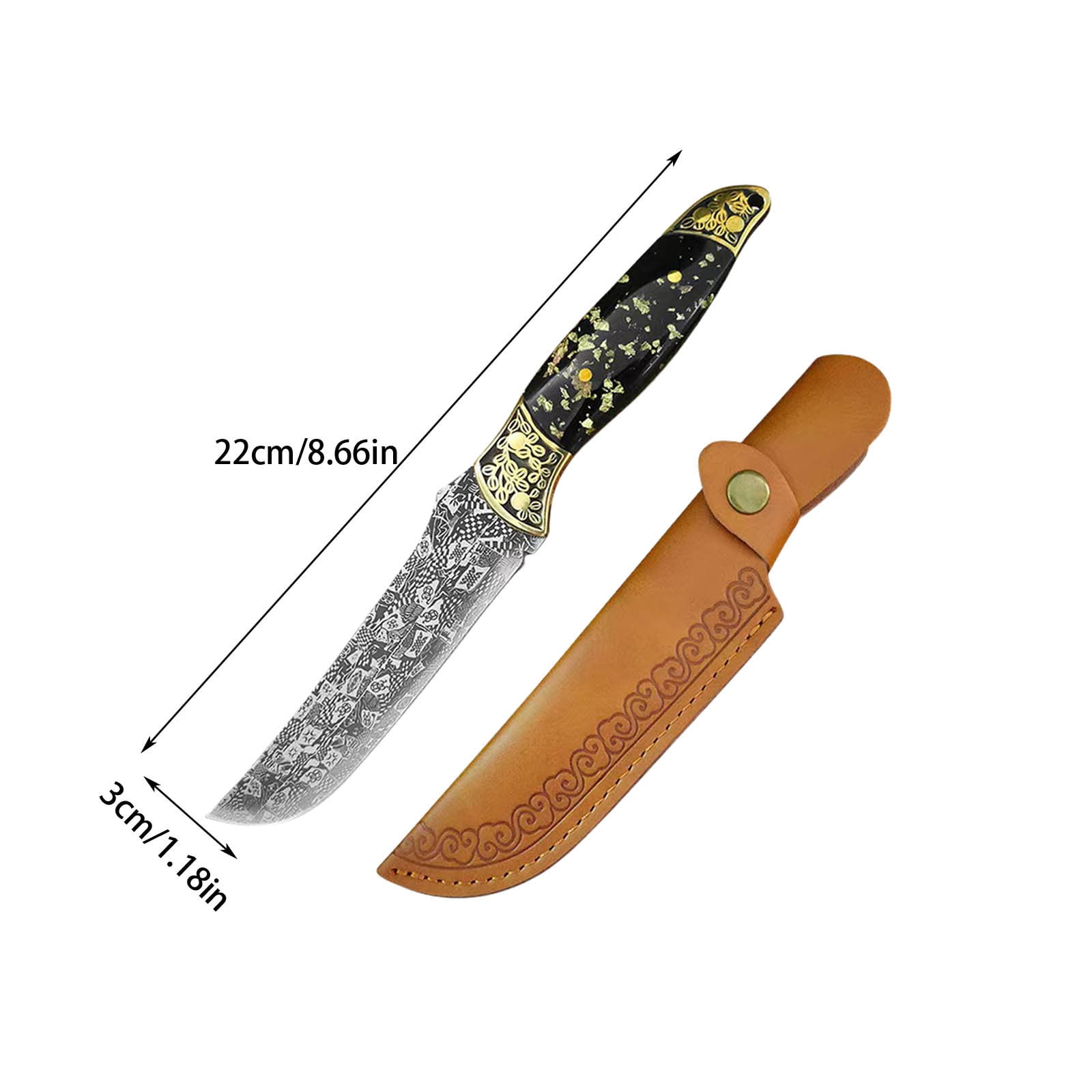 Qiweii High-Hardness Compact Persistent Dividing Knife Portable Camping ...
