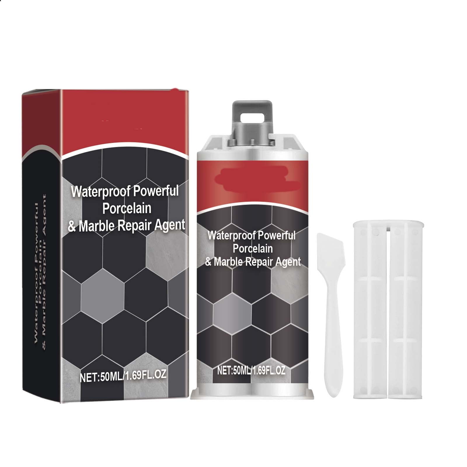 Qiweii High Strength Porcelain and Marble Repair Paste, Waterproof ...