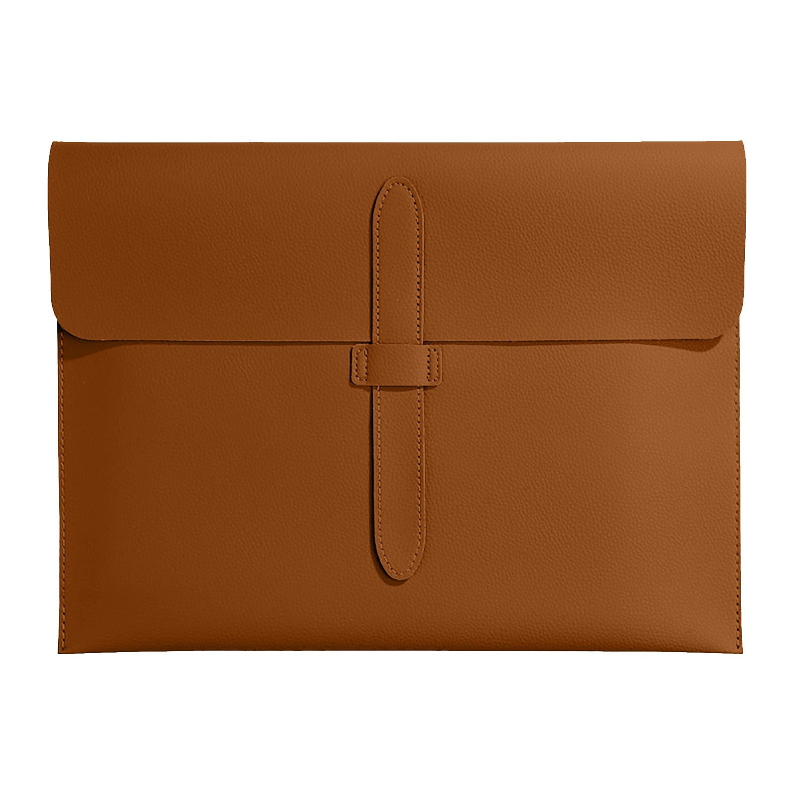 Qiweii Premium Leather Document Tote Bag，Classic Business Office File ...