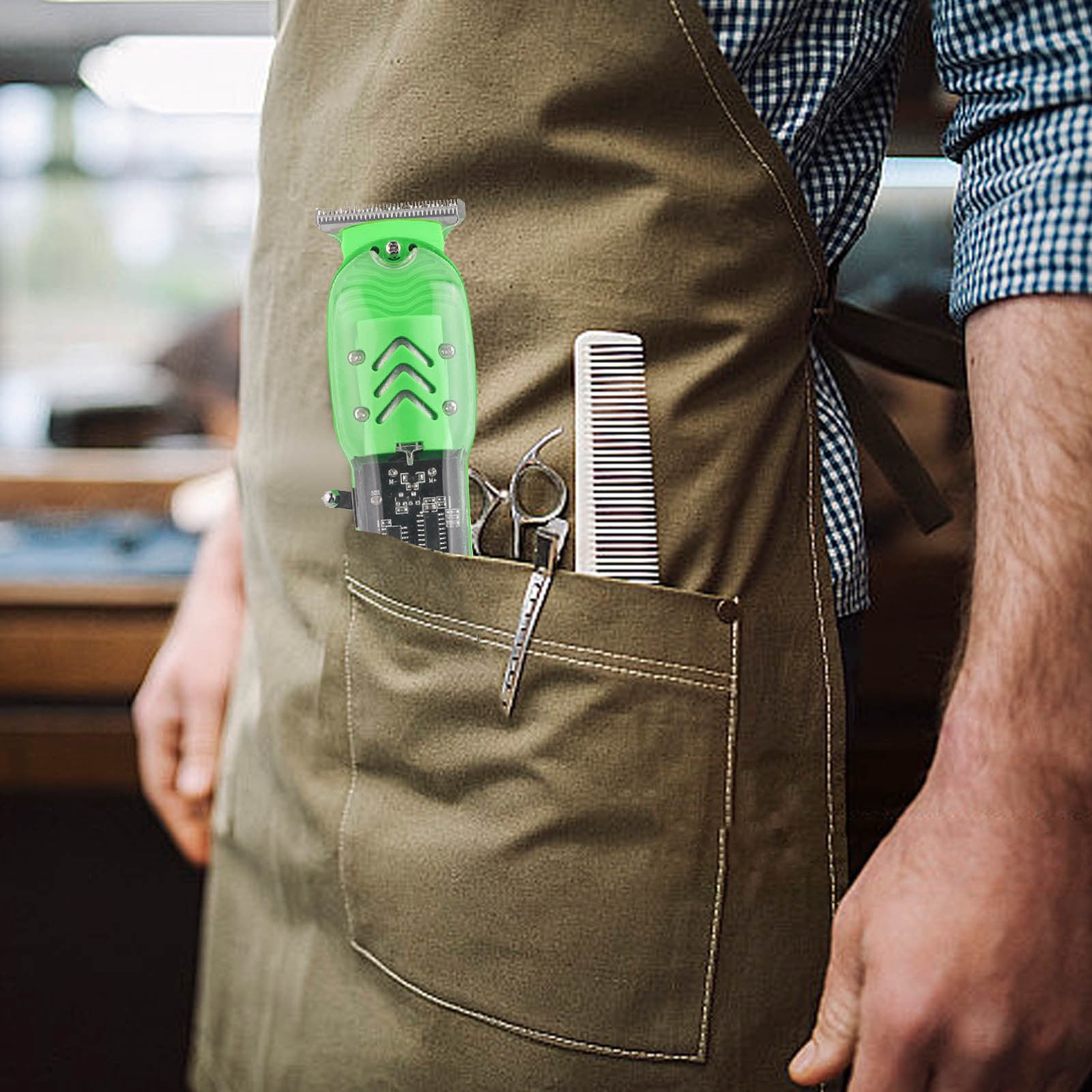 Qiweii Rechargeable Beard and Hair Trimmer for Men – Cordless Grooming Kit with LED Display ...