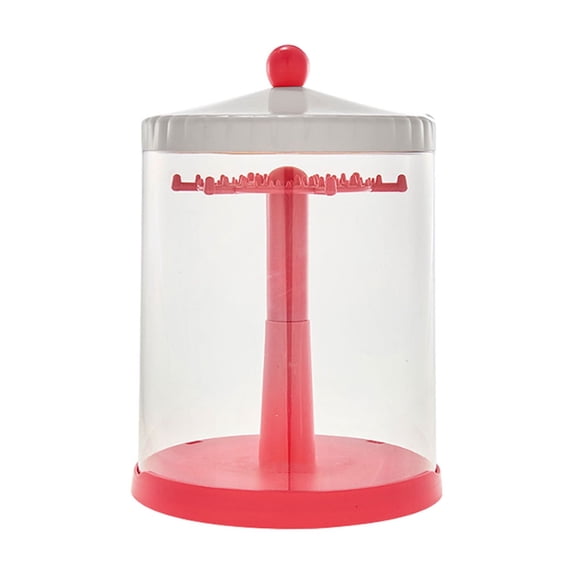 Qiweii Rotating Toy and Figurine Display Case，Clear Multi tier ...