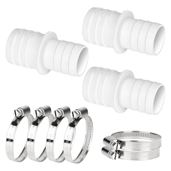 Qiweii Universal Flexible Hose Connector，Leak Proof Threaded Adapter ...