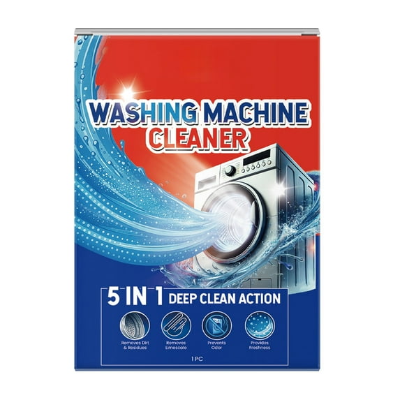 Qiweii Washing Machine Tub Cleaning Powder，Deep Cleaning Descaler for ...