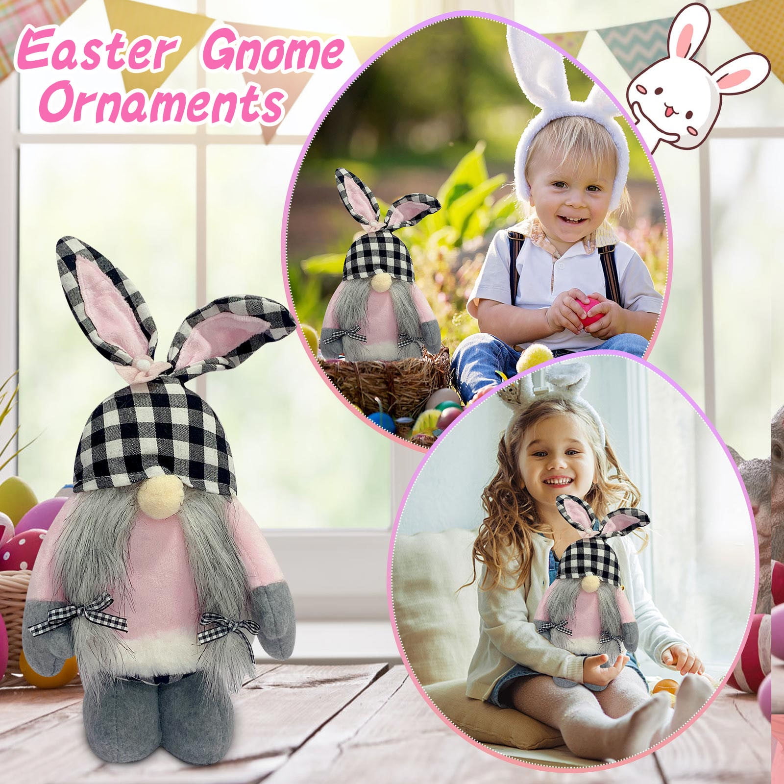 Qixi Easter S Plush Decor Witch Scandinavian Tomte Nisse Swedish Table ...